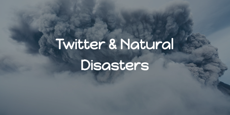 Twitter And Natural Disasters Tweets - Digital Firefly Marketing